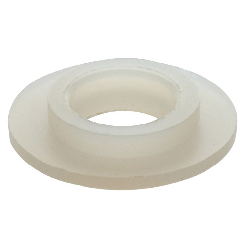 White Nylon Shoulder Washers (0.250" x 0.093") - 25 pc