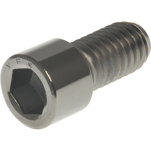 Black Chrome Smooth-Head Socket Cap Screws (1/4"-20 x 1") - 5 pc