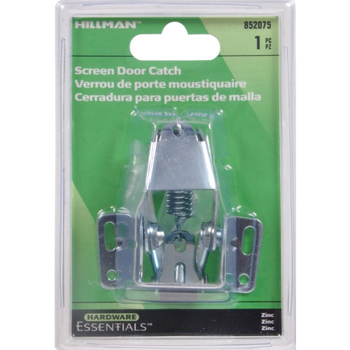 Hardware Essentials Storm & Screen Door Catch Zinc
