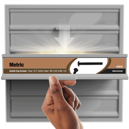 Class 10.9 Metric Button-Head Socket Cap Screws Assortment (M5-0.80 ...