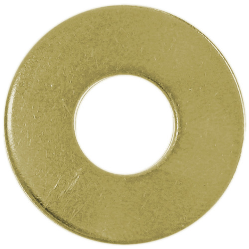 M12 Metric Flat Washers Steel Zinc-Yellow Hardness Class 300 HV 50 Pcs