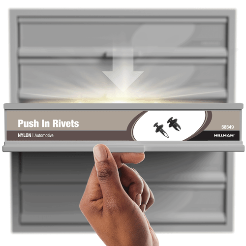 Nylon Automotive Push-In Rivets Assortment