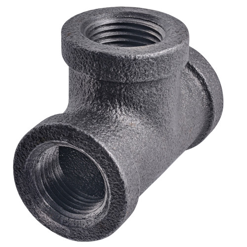 3" Pipe Tee Malleable Iron Forged Schedule 40 (150#) 1Pcs