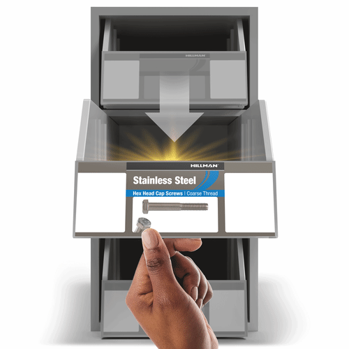 18-8 Stainless Steel USS Hex Cap Screw 1/2" x 6"