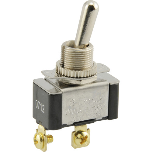 SPST Toggle Switch (20 Amp-125 Volt x 10 Amp-277 Volt) - 1 pc