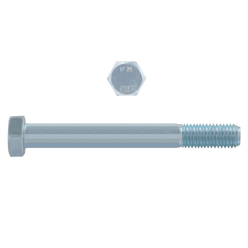 M20-2.50 x 150mm Metric Hex Hd Cap Scr CL 8.8 Coarse Zinc DIN931 PT 40 Pcs