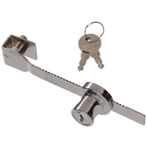 Hardware Essentials Keyed-Alike Showcase Lock, Chrone