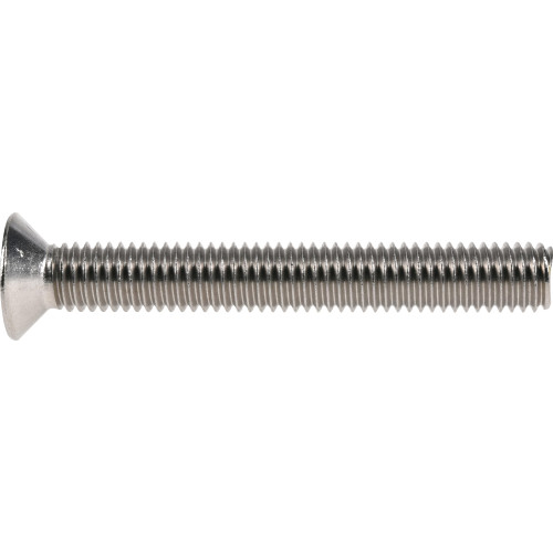 Stainless Phillips Flat Metric Machine Screws (M8-1.25 x 60mm)