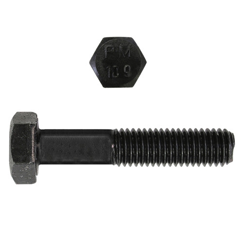 M20-2.50 x 70mm Metric Hex Hd Cap Scr CL 10.9 Coarse Bare DIN931 PT 25 Pcs