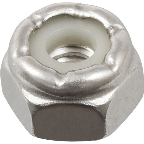 18-8 Stainless Steel Nylon Insert USS Coarse Stop Nut #8-32