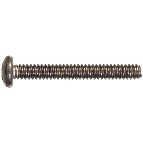 Stainless Phillips Pan Metric Machine Screws (M4-0.70 x 12mm) - 20 pc