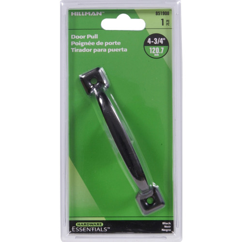 Hardware Essentials Screen Door Pull Black (4-3/4")